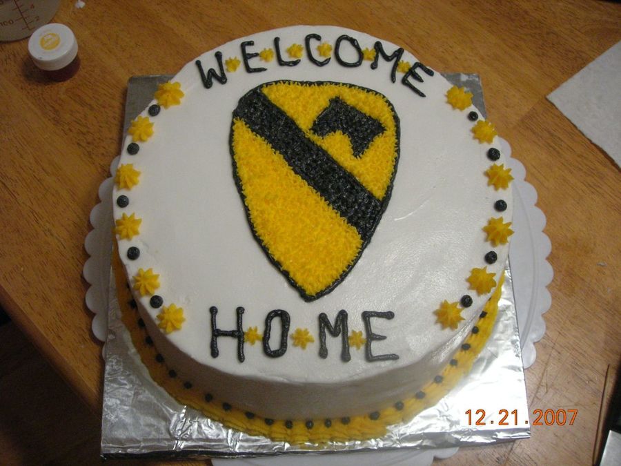 Welcome Home Cake - CakeCentral.com