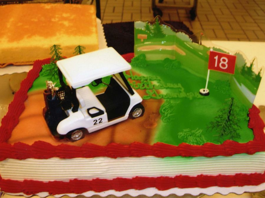Golf Cart Cake - CakeCentral.com