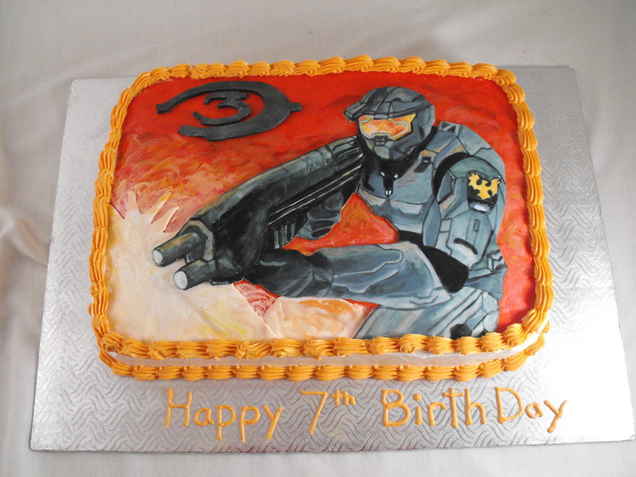 Halo Cake - CakeCentral.com