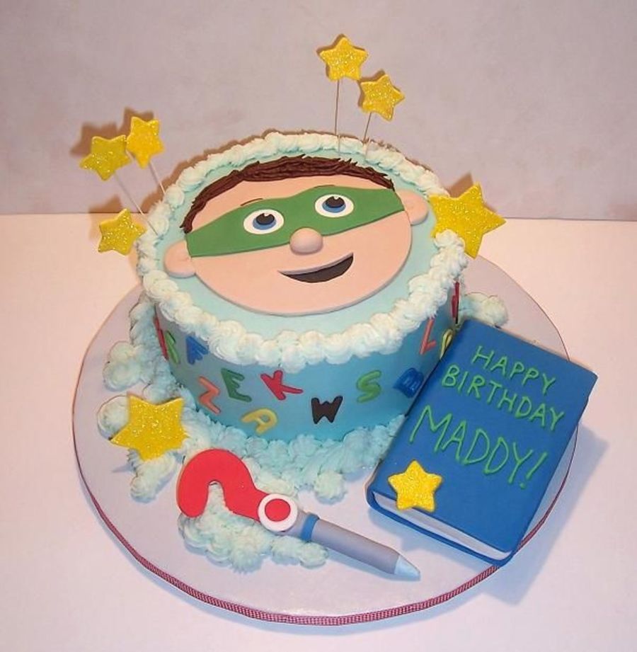 Super Why Birthday Cake - CakeCentral.com