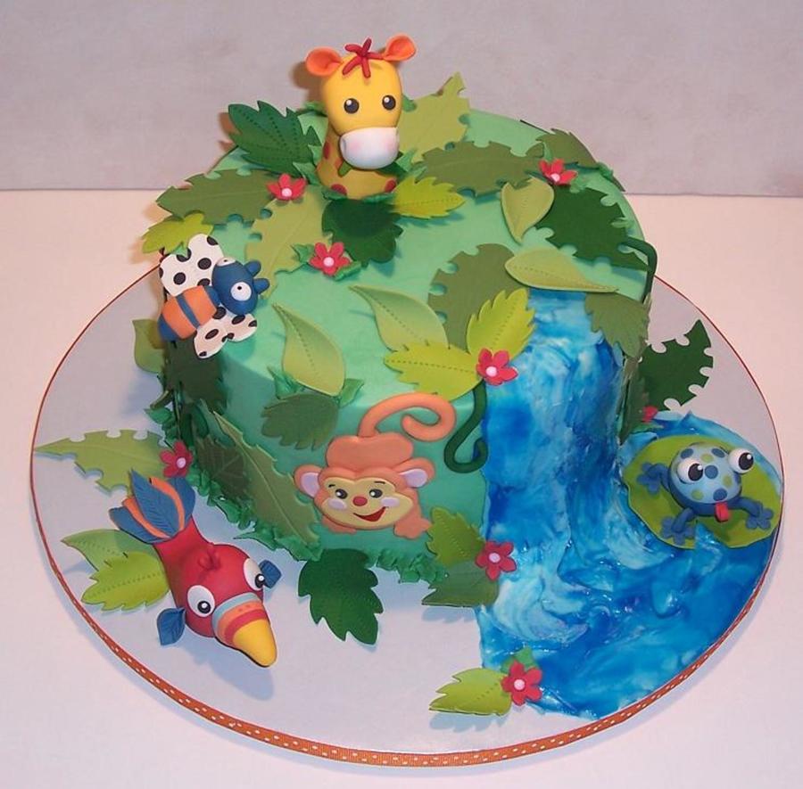 Rainforest First Birthday - CakeCentral.com