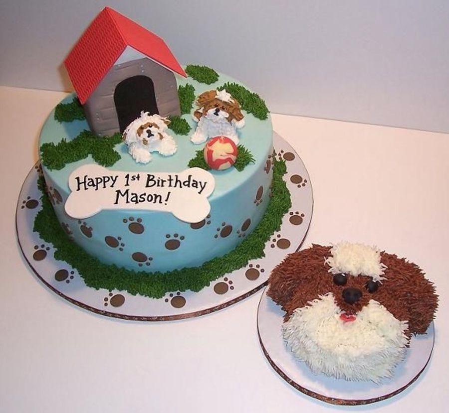 Pup Cakes - CakeCentral.com