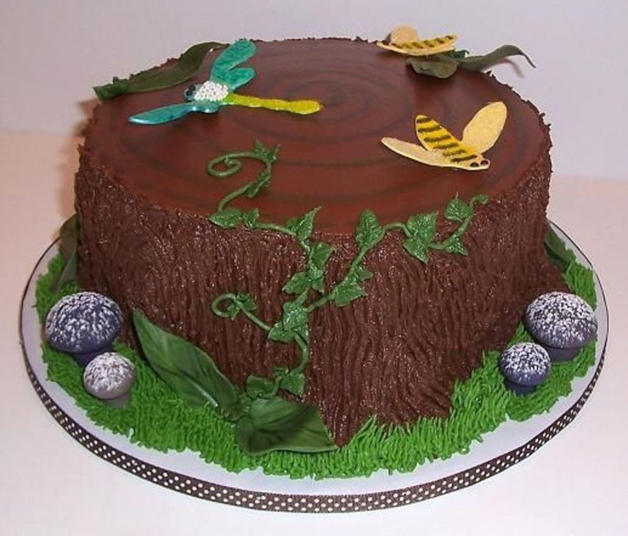 Stump Cake - CakeCentral.com
