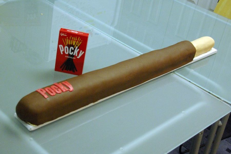 Giant Pocky - CakeCentral.com