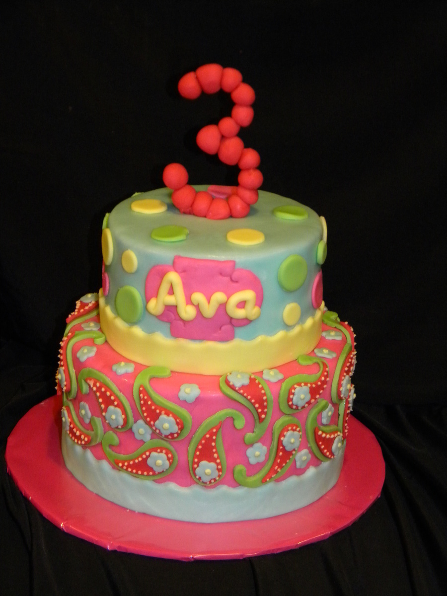 3Rd Birthday Cake - CakeCentral.com