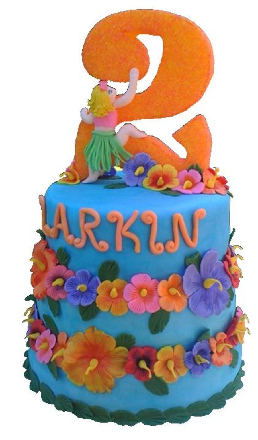 Larkin Turns 2 - CakeCentral.com