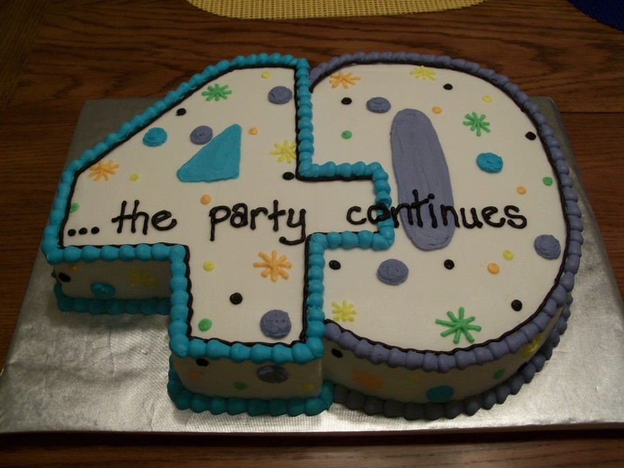 Joe's 40Th - CakeCentral.com