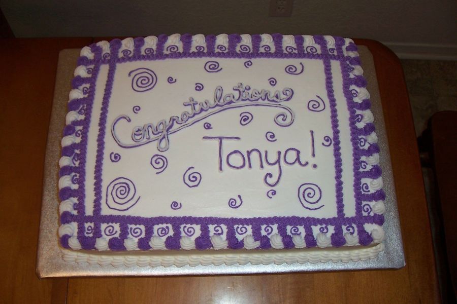 Congrats - CakeCentral.com