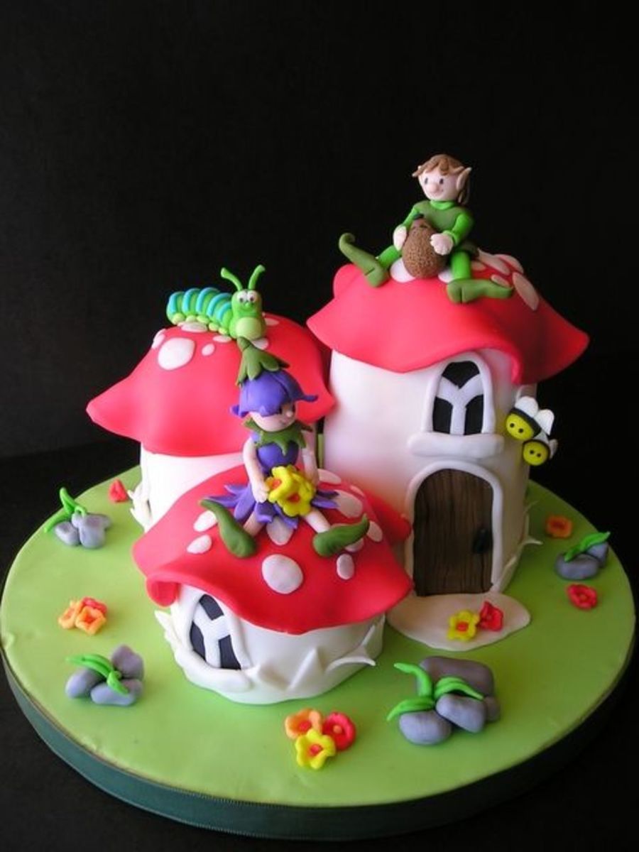 Toadstools - CakeCentral.com