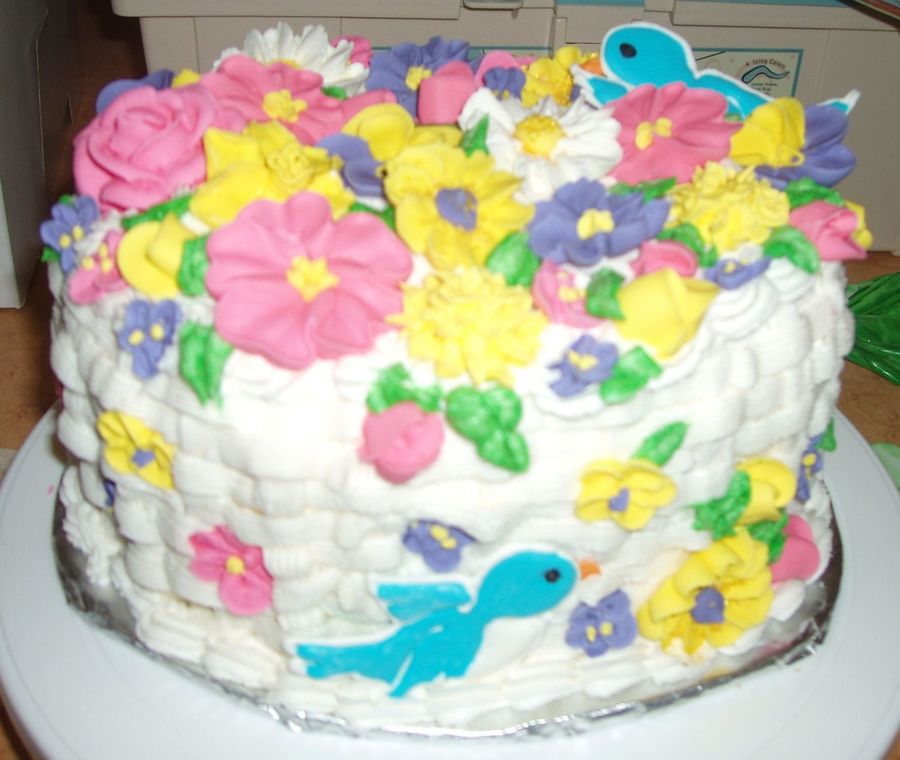 Flowers Royal Icing Bird - CakeCentral.com