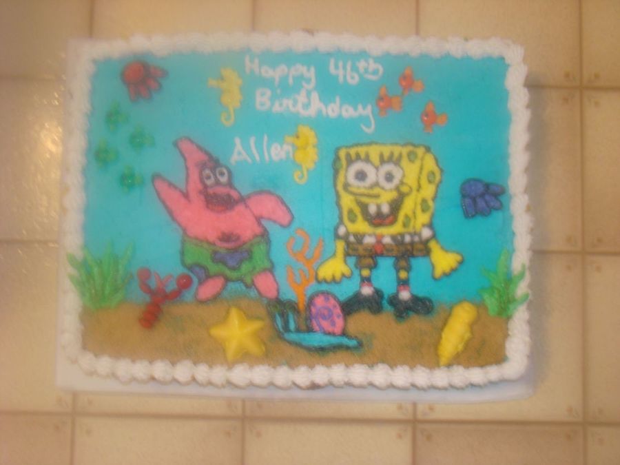 Spongebob And Patrick - CakeCentral.com