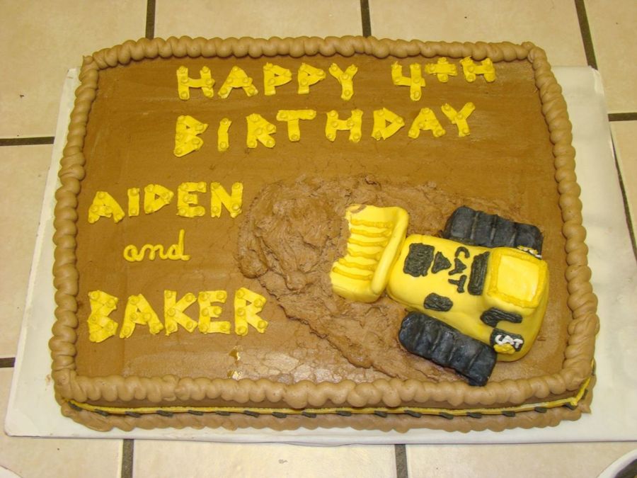 Bulldozer Cake - CakeCentral.com