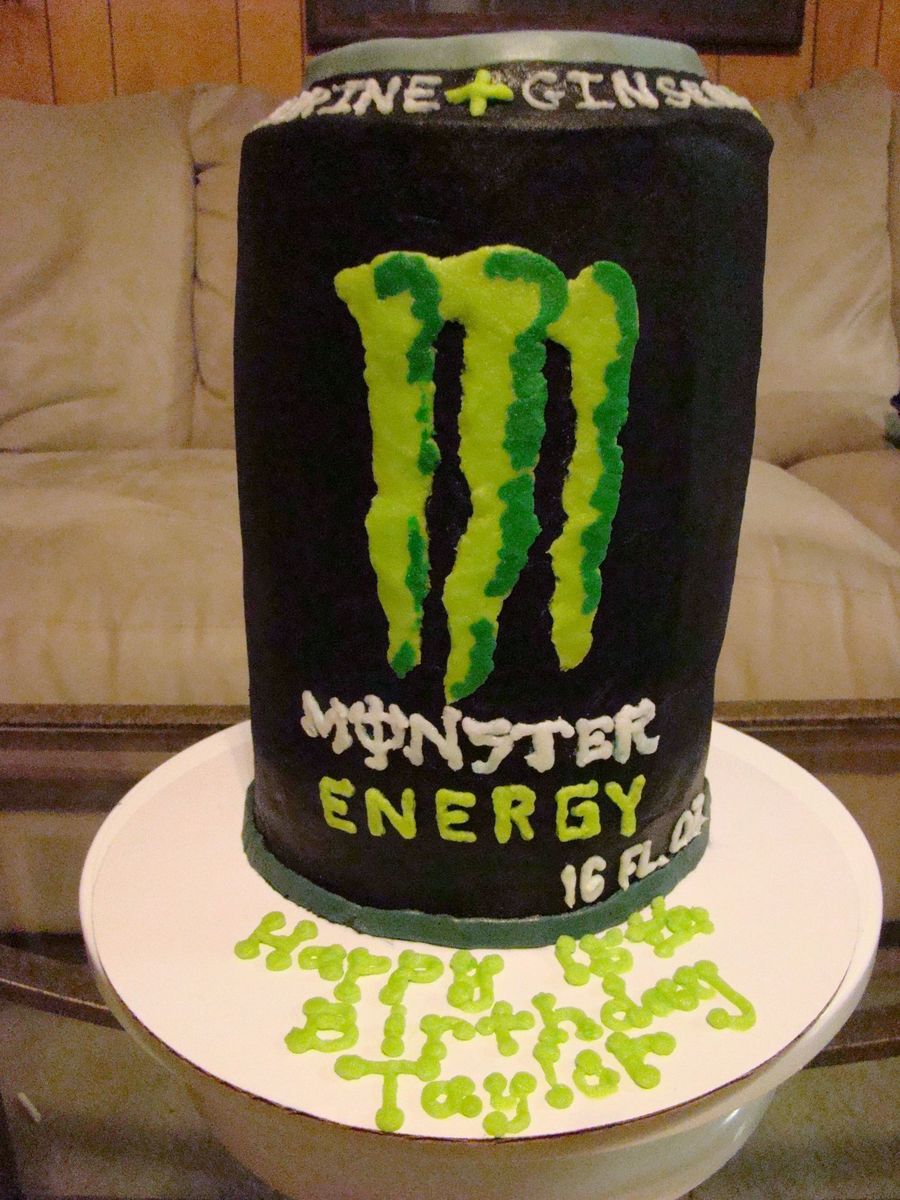 Monster Energy Drink - CakeCentral.com