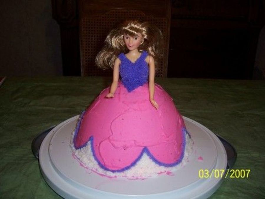 Barbie Cake - CakeCentral.com