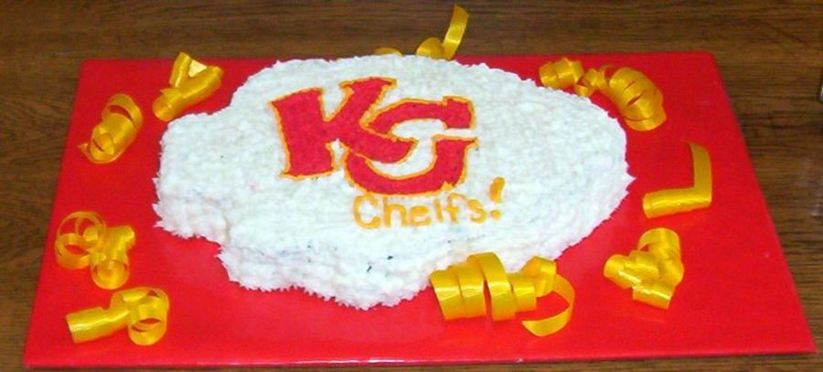 Kansas City Chiefs Cake - CakeCentral.com
