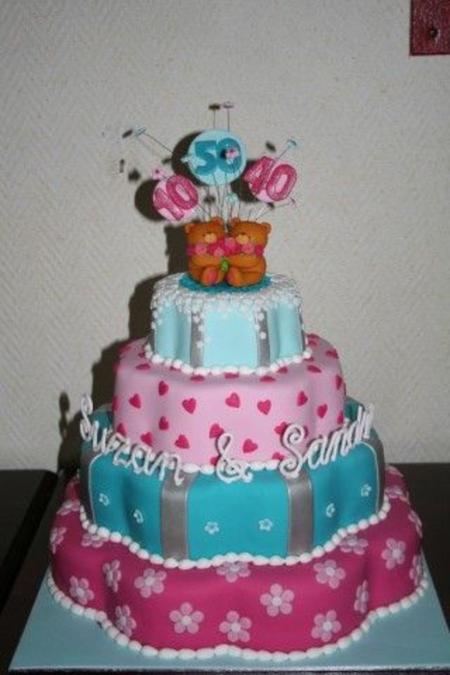 Forever Friends Birthday Cake - CakeCentral.com