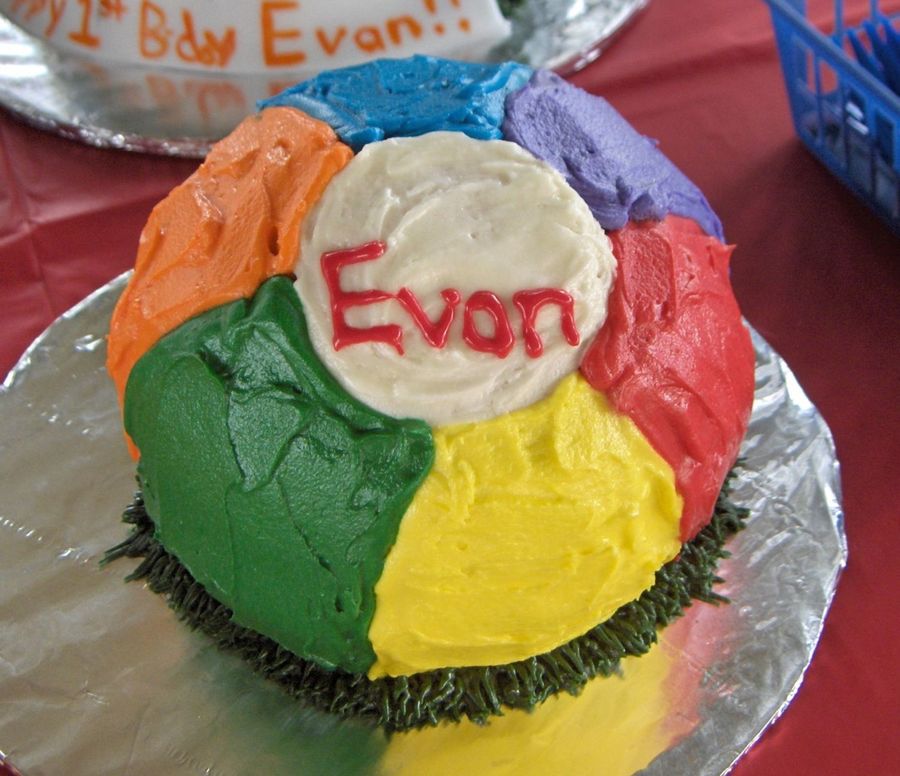 Evan's Smash Cake - CakeCentral.com