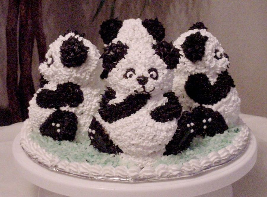 Mini Panda Bears - CakeCentral.com