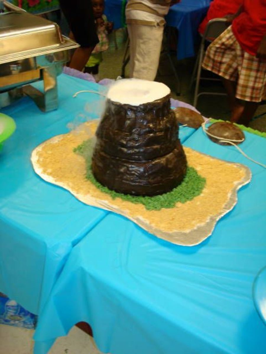 Volcano Cake - CakeCentral.com