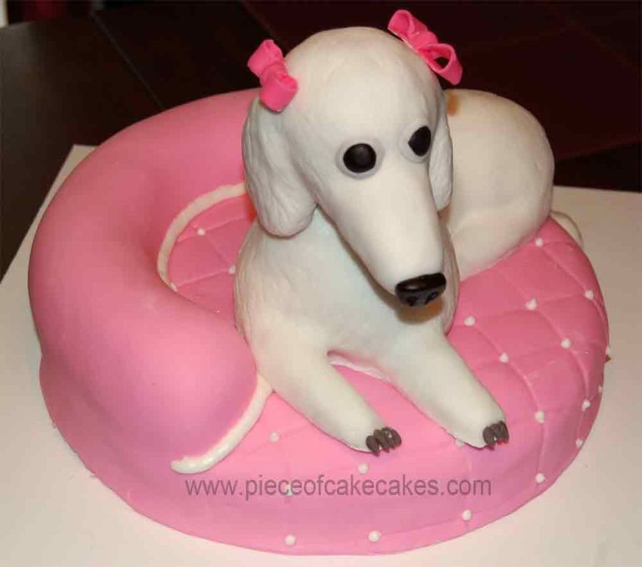 Poodle Cake - CakeCentral.com
