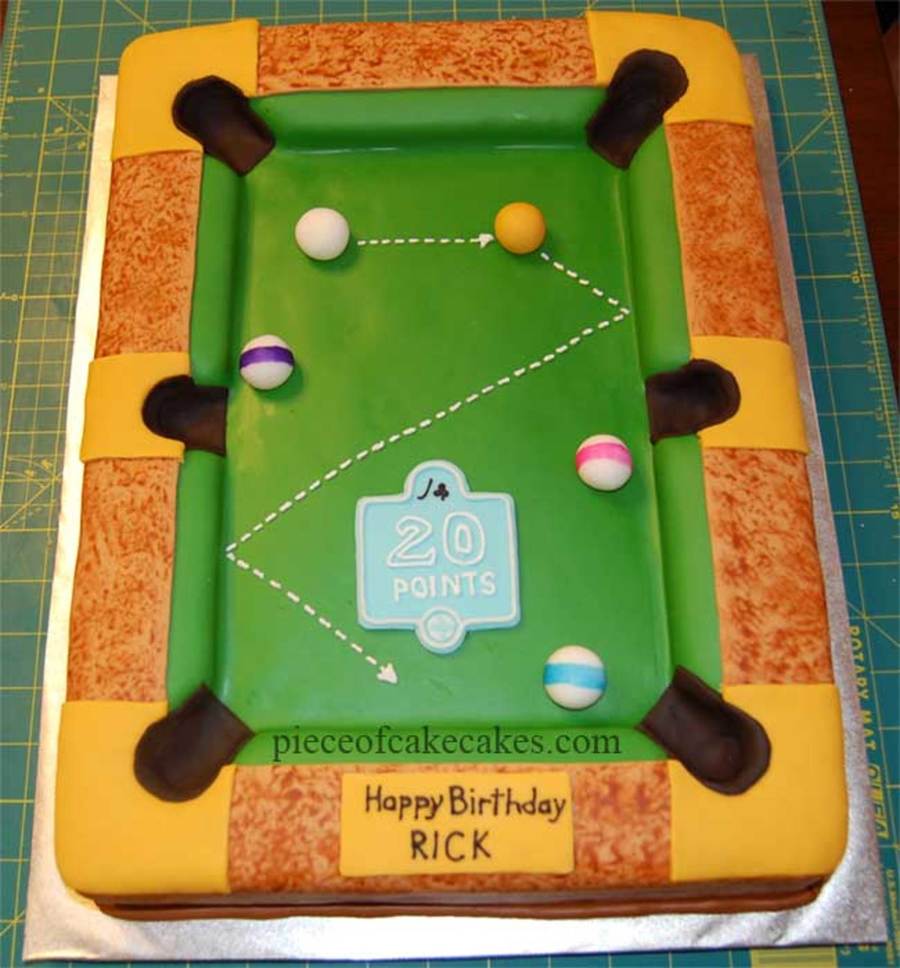 Pool Cake - CakeCentral.com