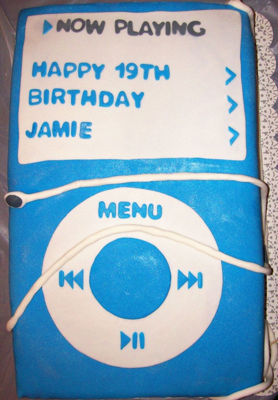 Ipod Birthday Cake - CakeCentral.com