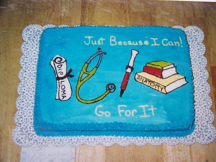 Medical Graduation - CakeCentral.com