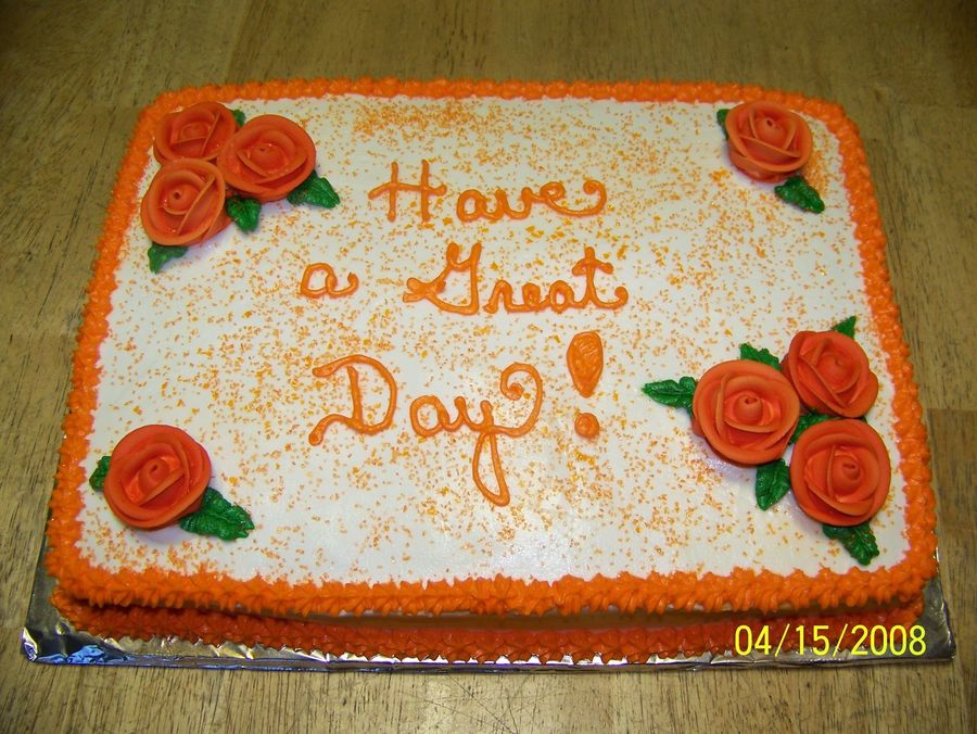 Sample Cake - CakeCentral.com