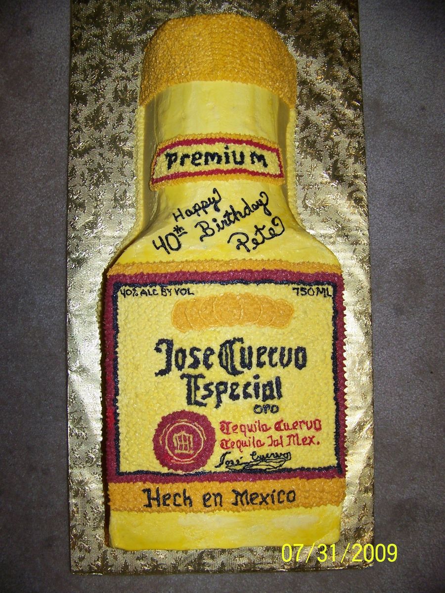 Jose Cuervo Gold - CakeCentral.com