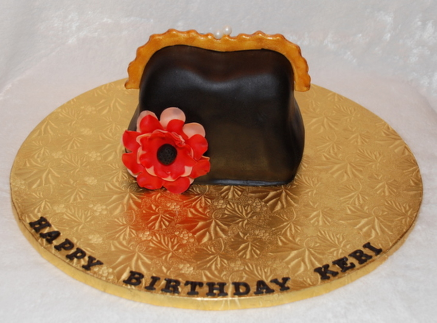 Mini Purse Cake - CakeCentral.com