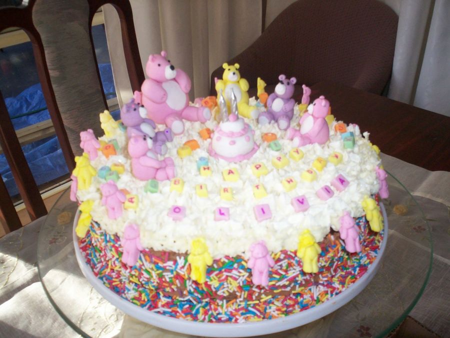 Teddies Birthday - CakeCentral.com