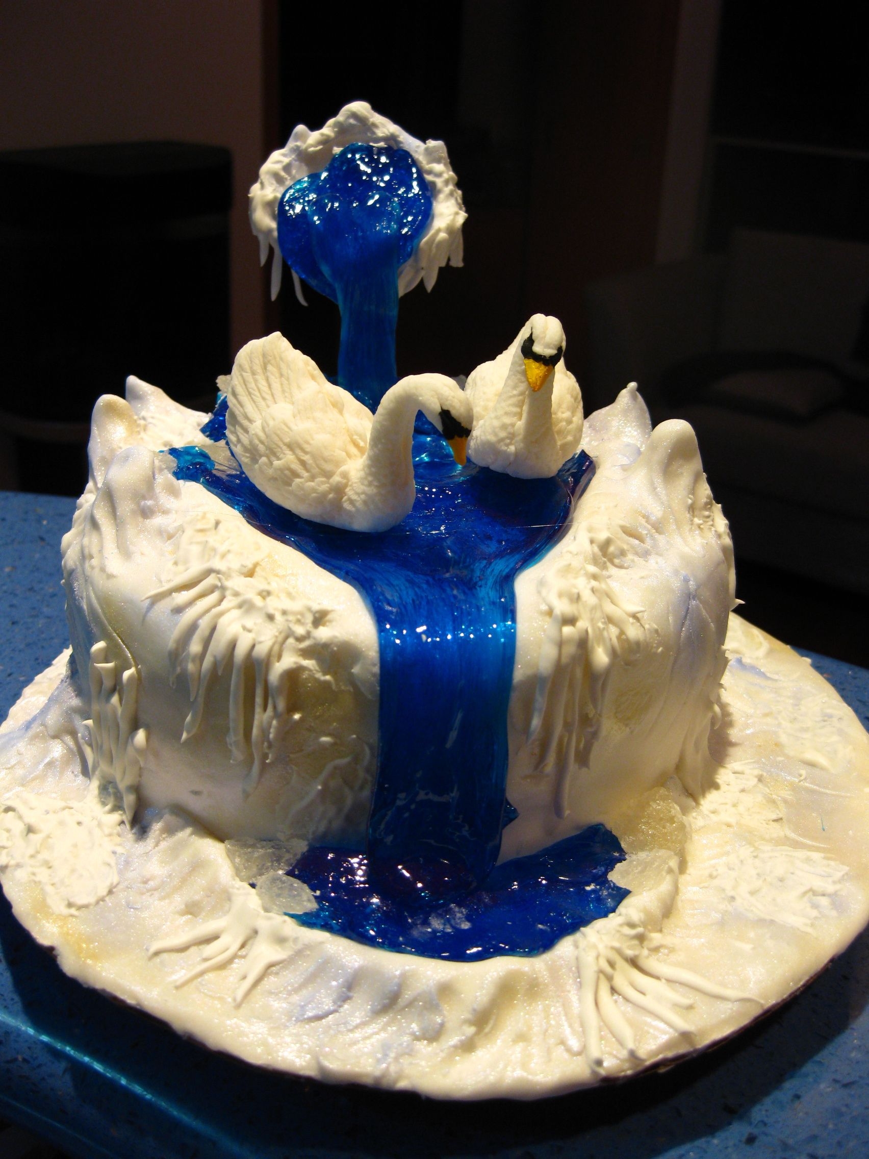 Swan Lake Cake - CakeCentral.com