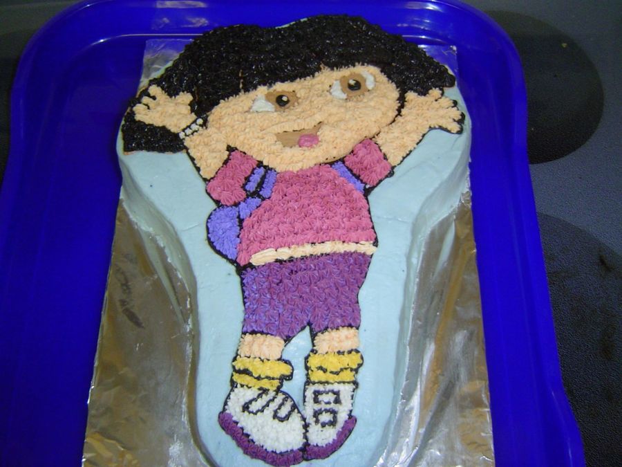 Dora Cake - CakeCentral.com