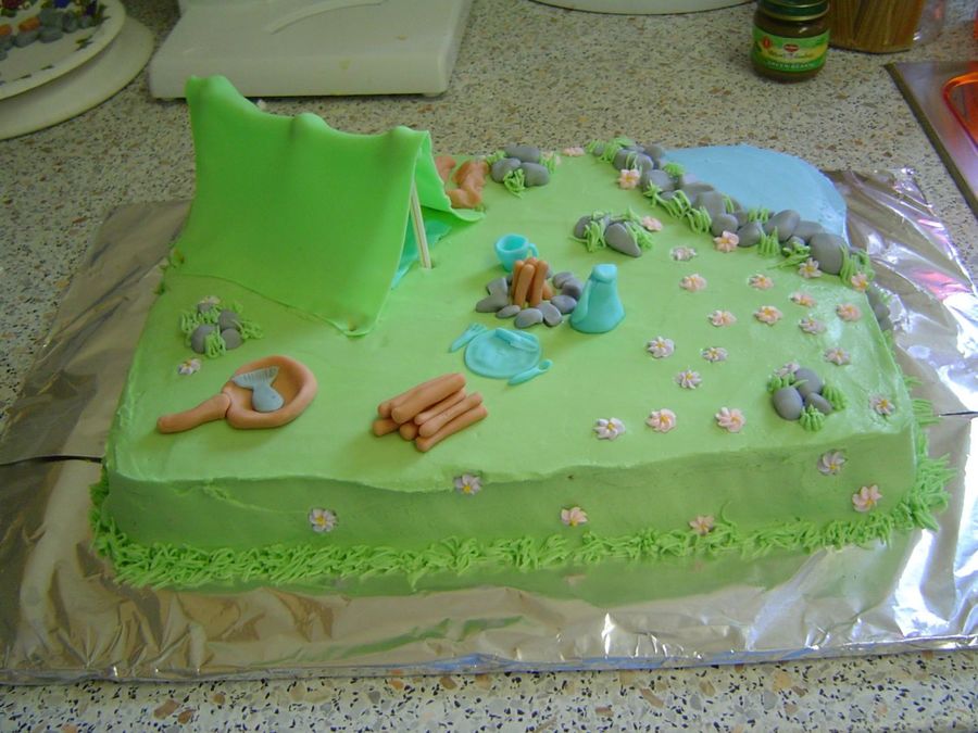 Camping - CakeCentral.com