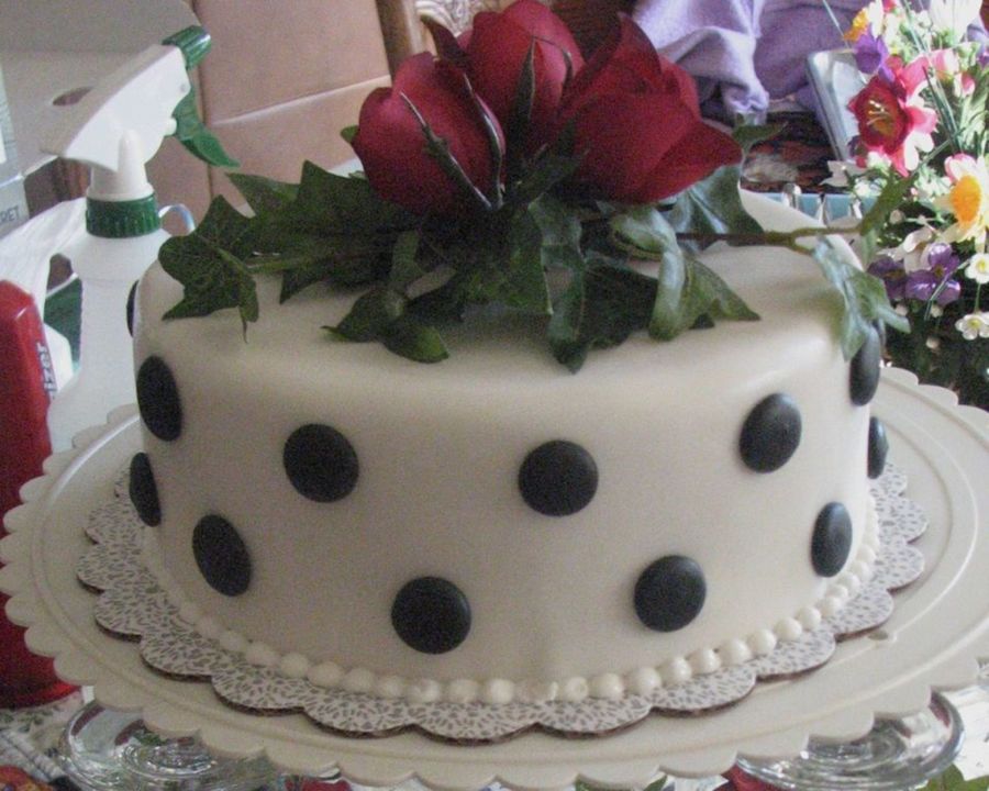 Practice Wedding Cake - CakeCentral.com