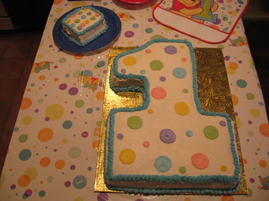 Matthew's First Birthday Cake - CakeCentral.com