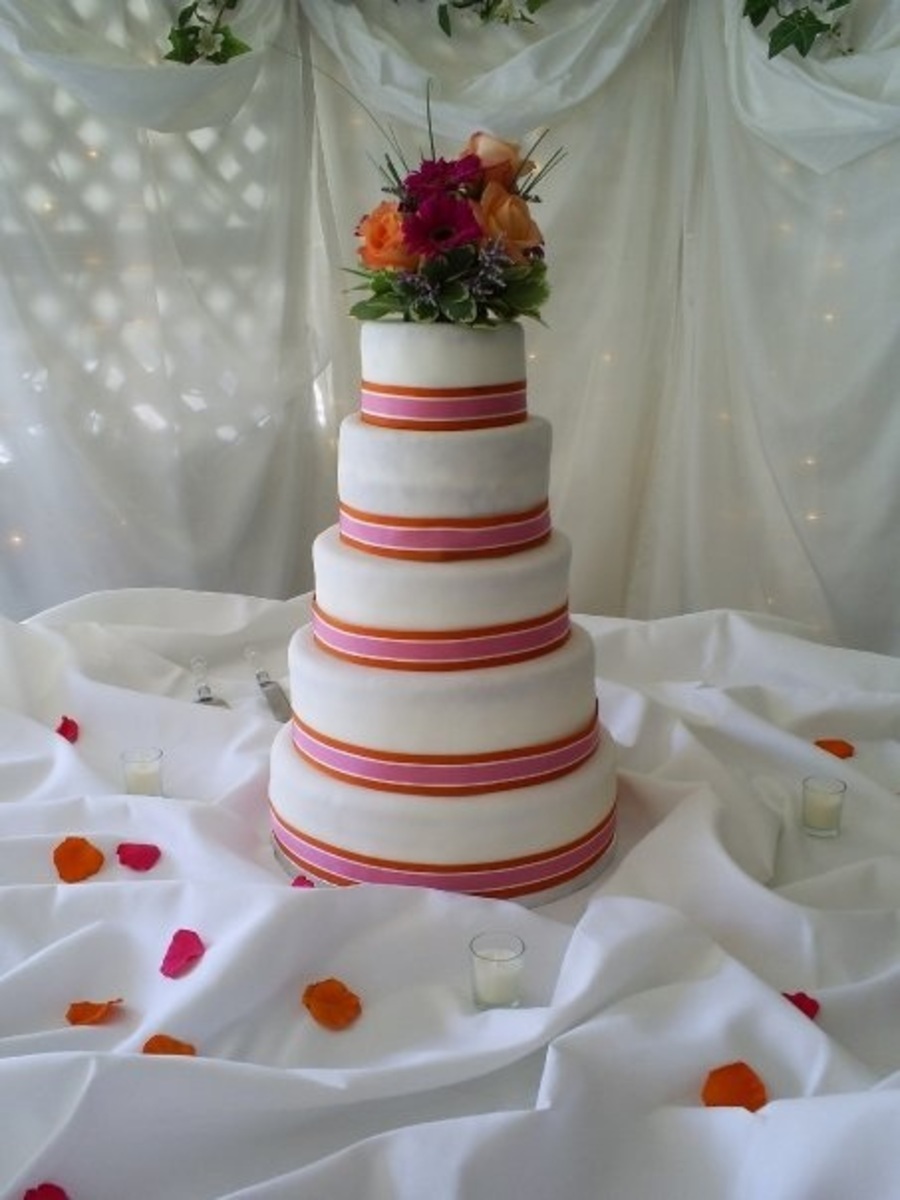 My Second Wedding Ever :) - CakeCentral.com