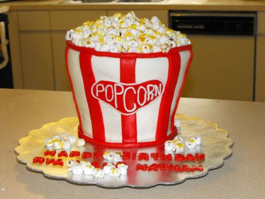 Popcorn Cake - CakeCentral.com