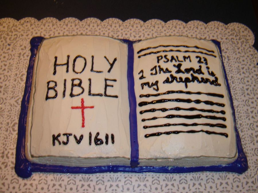 Holy Bible - CakeCentral.com