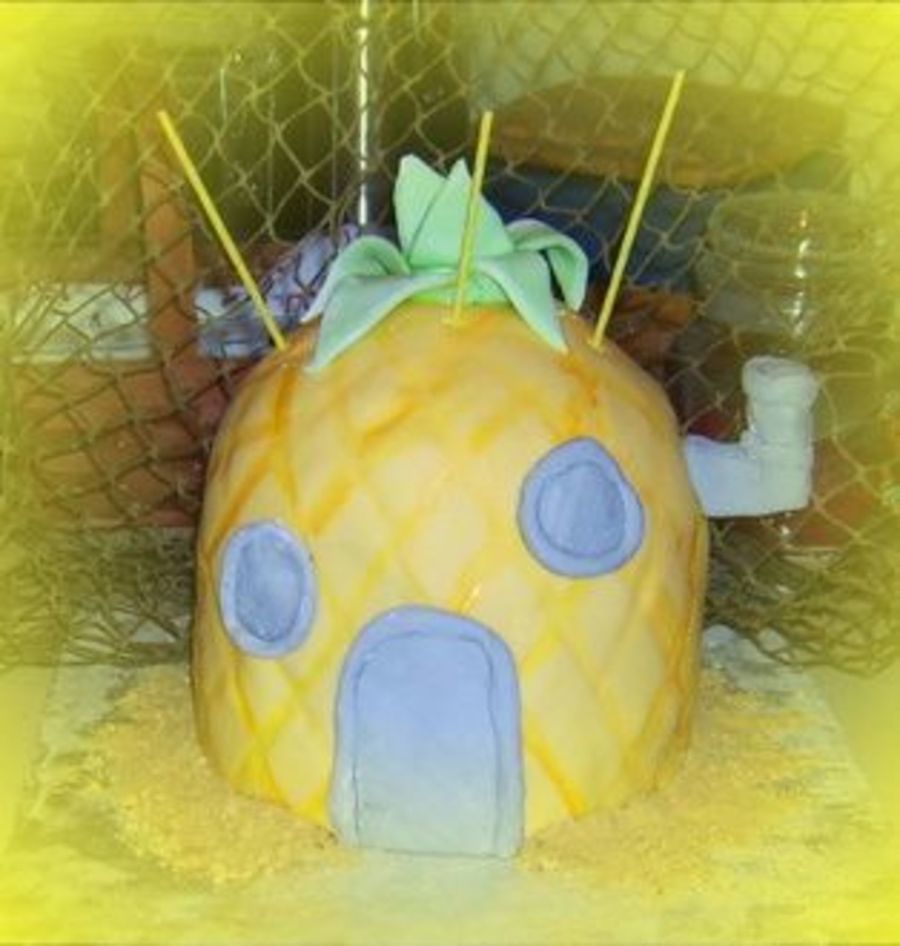 Spongebob's Pineapple House - CakeCentral.com