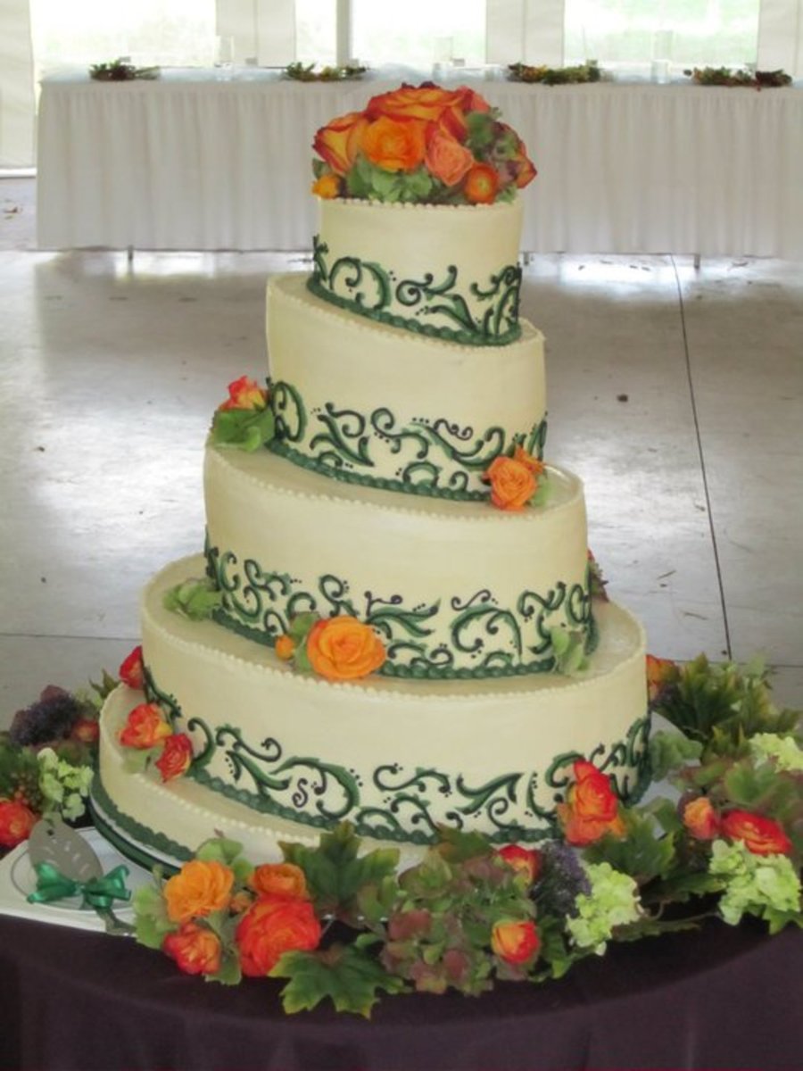 Spiral Wedding Cake - CakeCentral.com