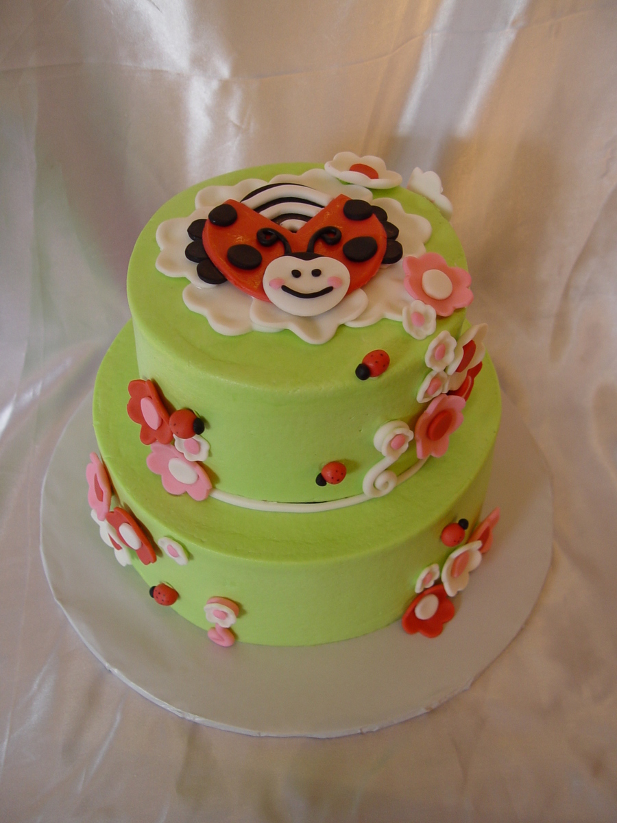 Ladybug Cake - CakeCentral.com
