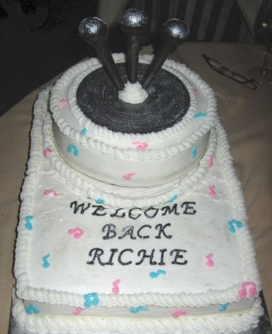 Welcome Back Cake For Richie Rosato - CakeCentral.com