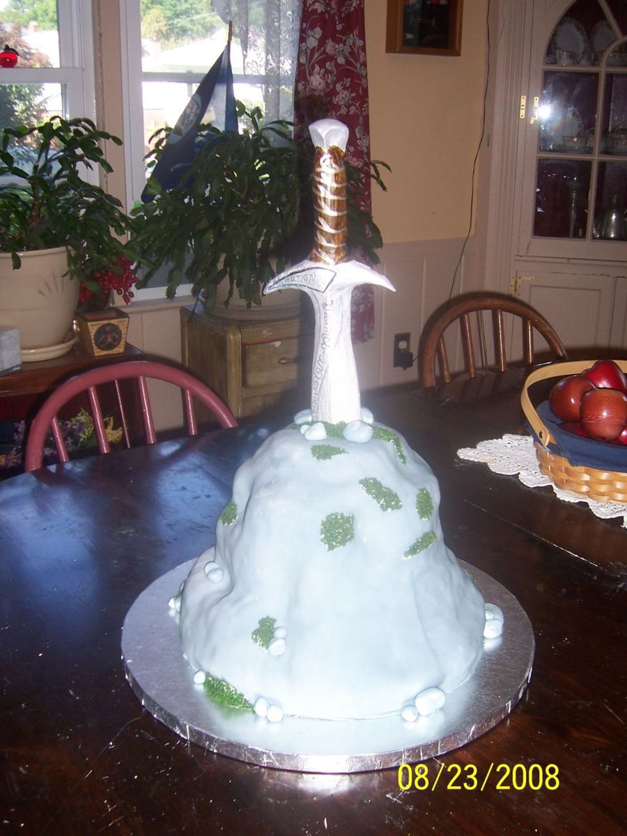 Sword In The Stone... - CakeCentral.com