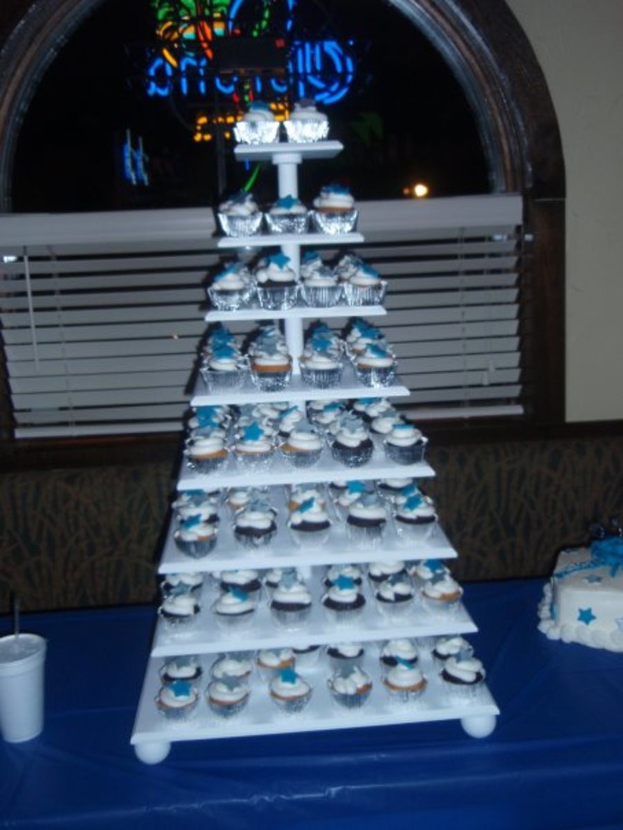 Birthday Cake Tower - CakeCentral.com
