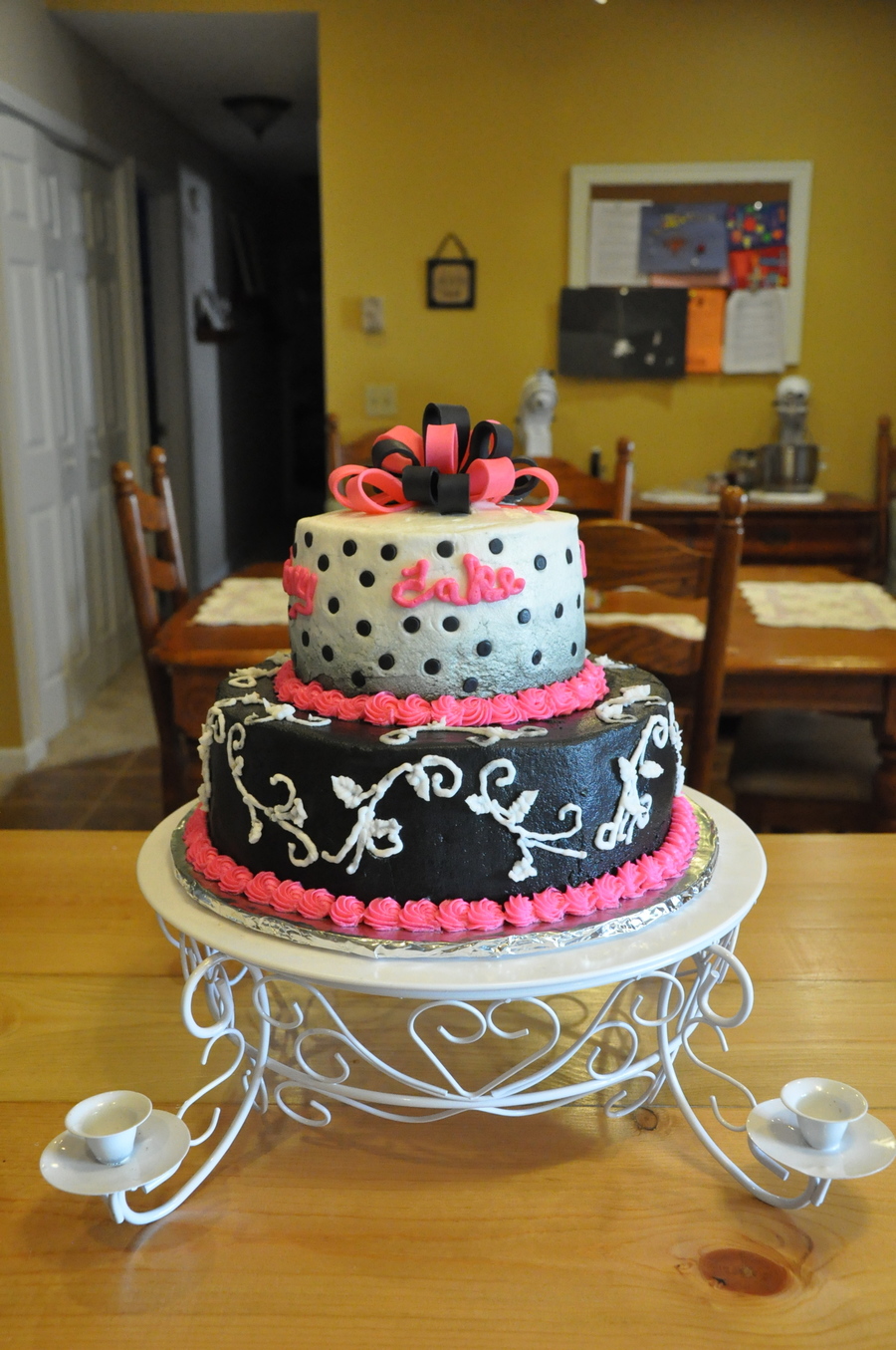 Prom Cake - CakeCentral.com