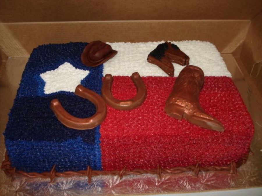Texas Birthday Cake - CakeCentral.com