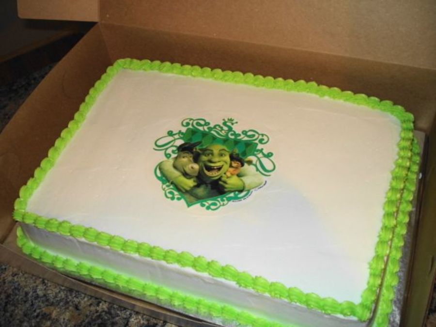 Shrek Cake - CakeCentral.com
