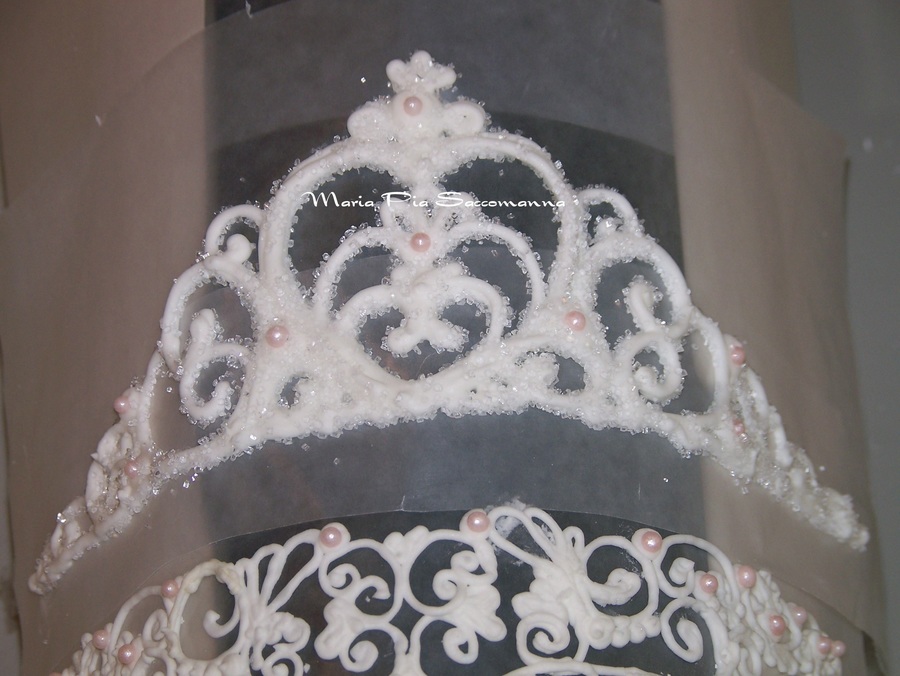 Royal Icing Tiara - CakeCentral.com