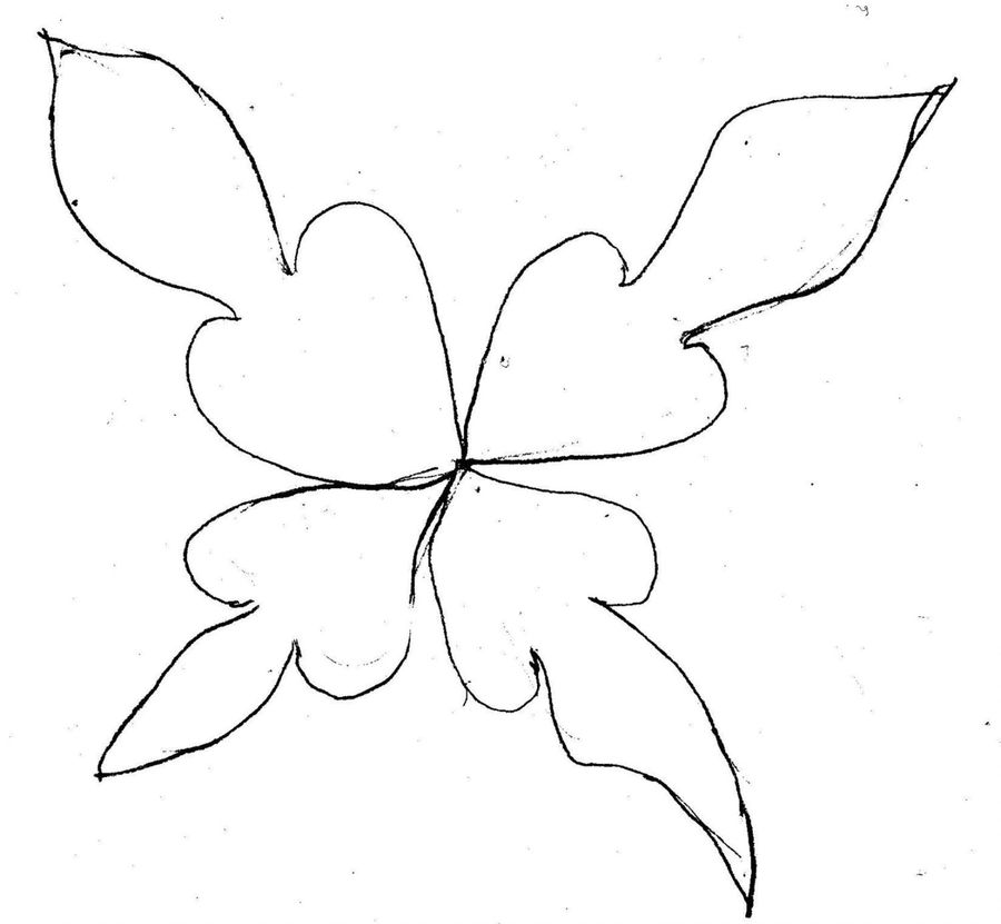 Brush Embroidery Flower Pattern - CakeCentral.com